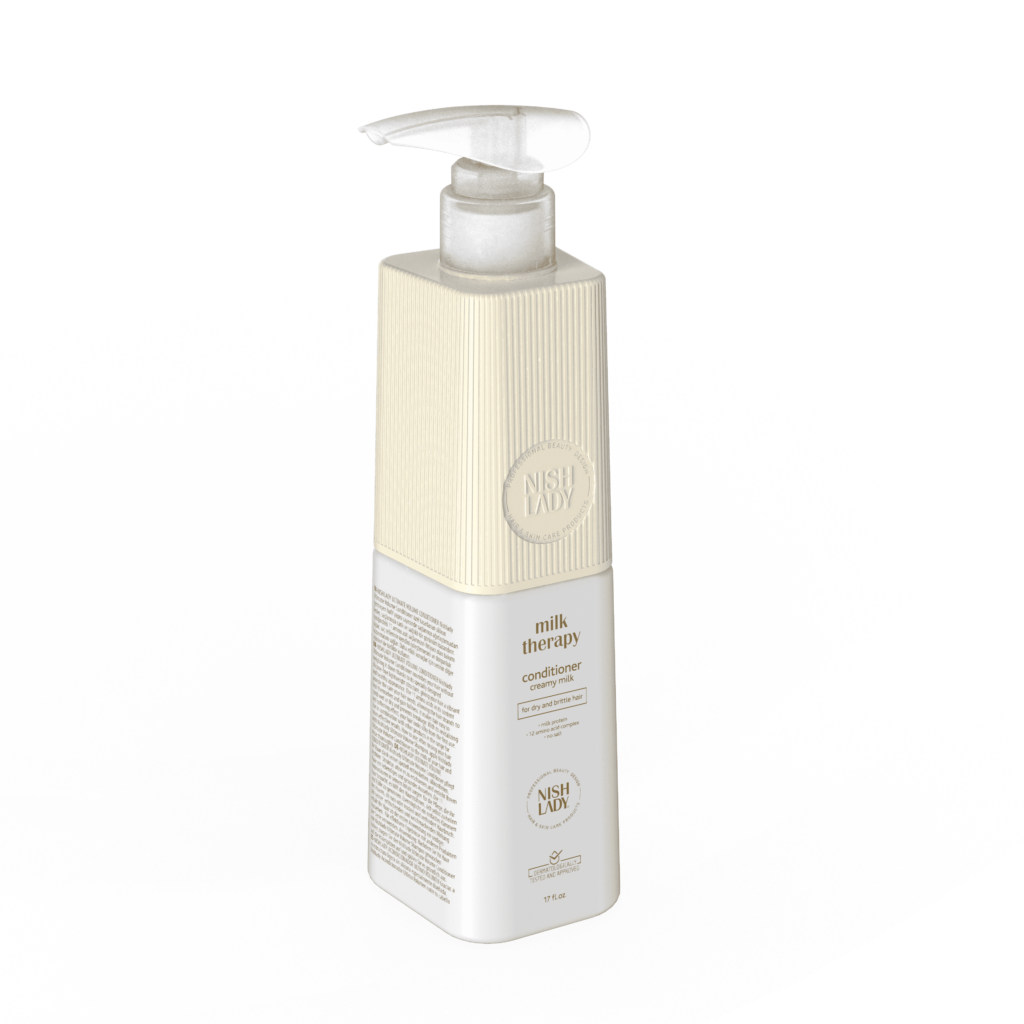 Балсам с млечен протеин Nish Lady Milk Therapy Conditioner - Balerina