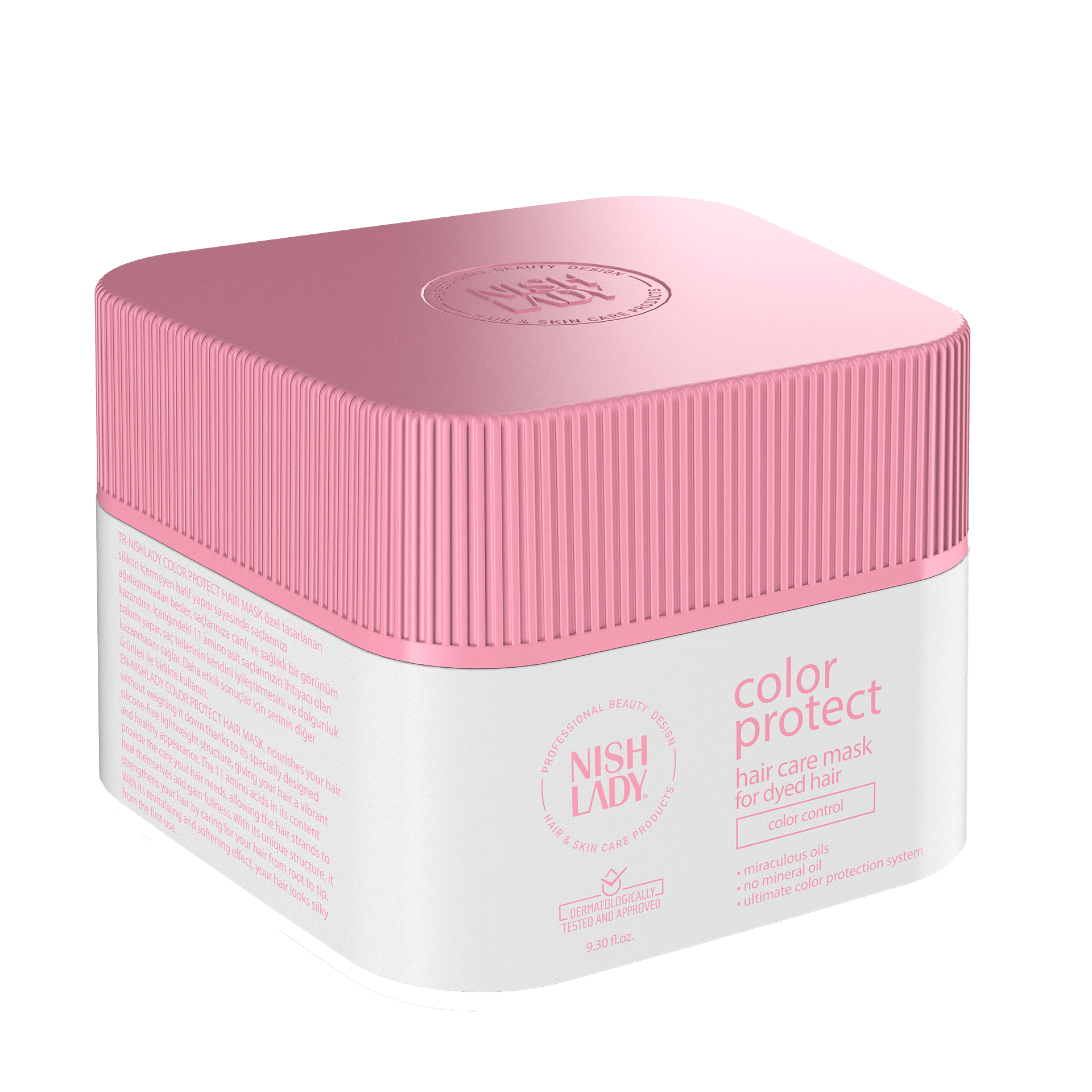 Маска за защита на цвета Nish Lady Color Protect Mask - Balerina